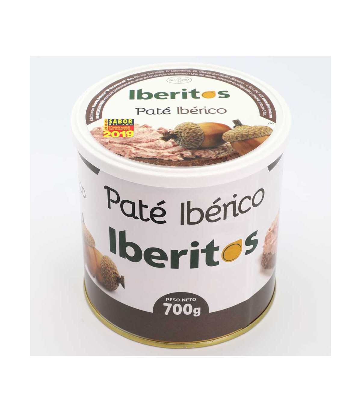 Paté Ibérico Iberitos 700 gr